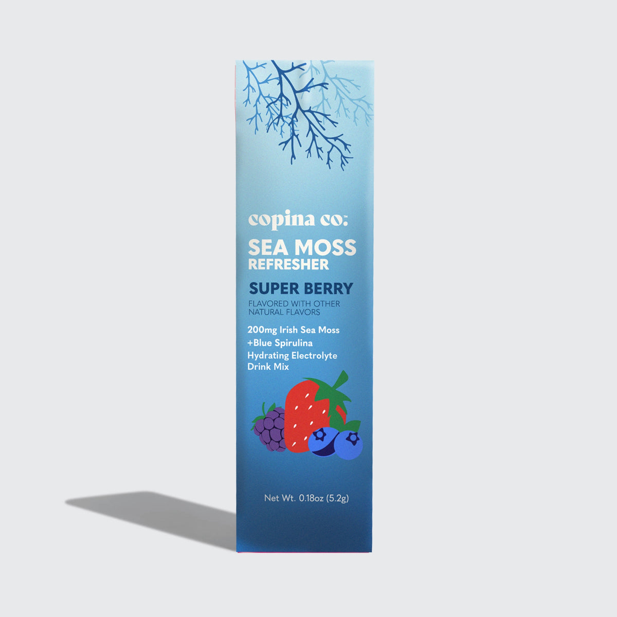 Super Berry Sea Moss Refresher Sample Stick Pack
